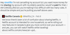 Case Study: A Look at Netflix's Paid-Sharing Experiment